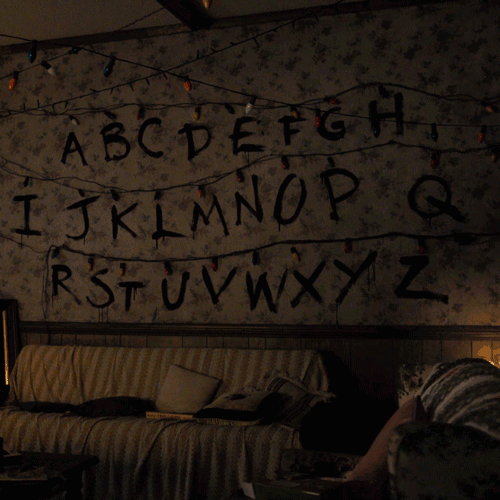 Stranger Things Wall